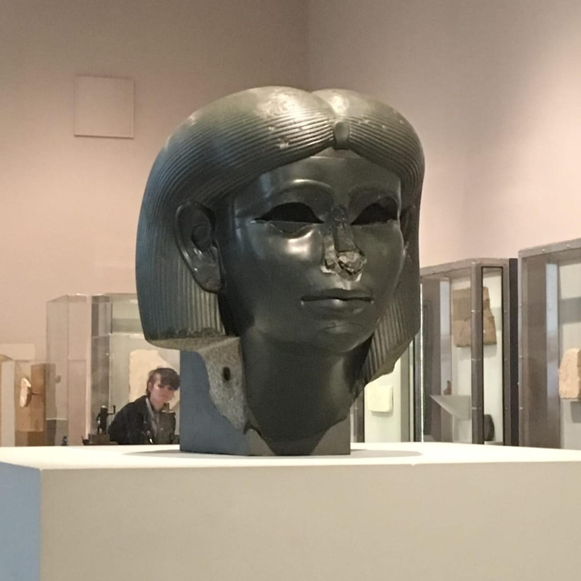 Head from a Female Sphinx · Brooklyn Museum