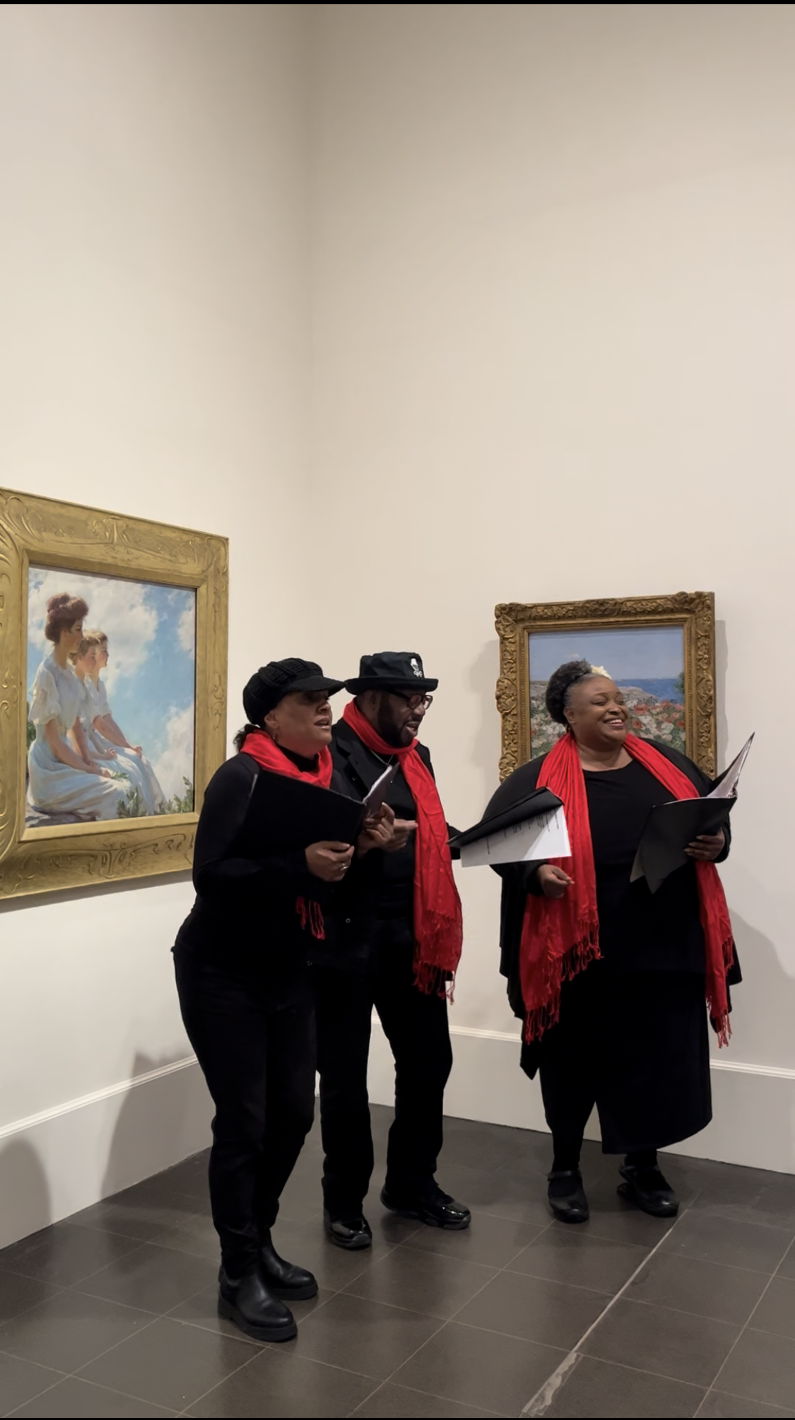 Pop-Up Performance: VocalSouL Carolers · Brooklyn Museum
