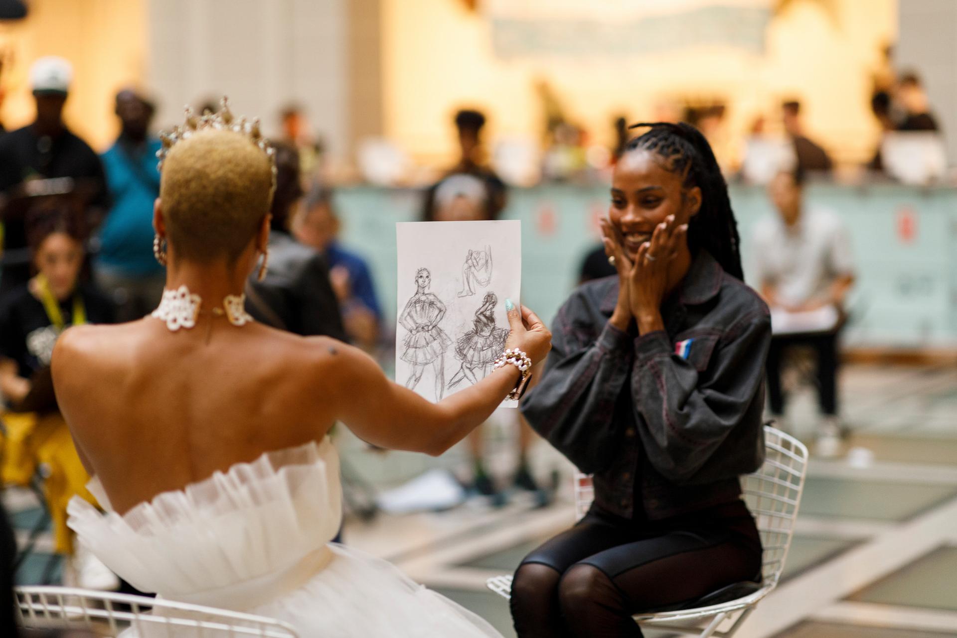 Drink and Draw: Valentine’s Day Burlesque · Brooklyn Museum