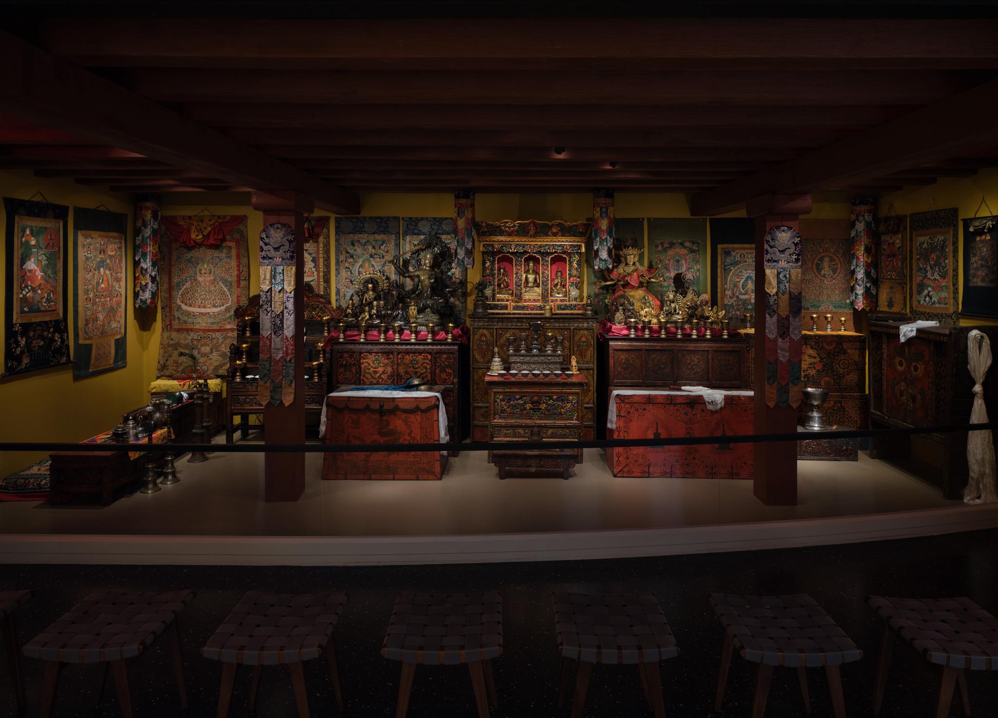 Rubin Museum Tibetan Buddhist Shrine Room · Brooklyn Museum