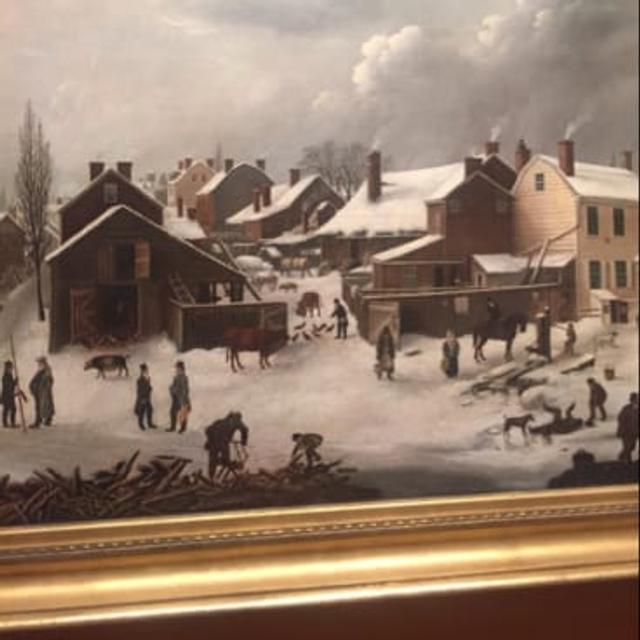 Winter Scene in Brooklyn · Brooklyn Museum