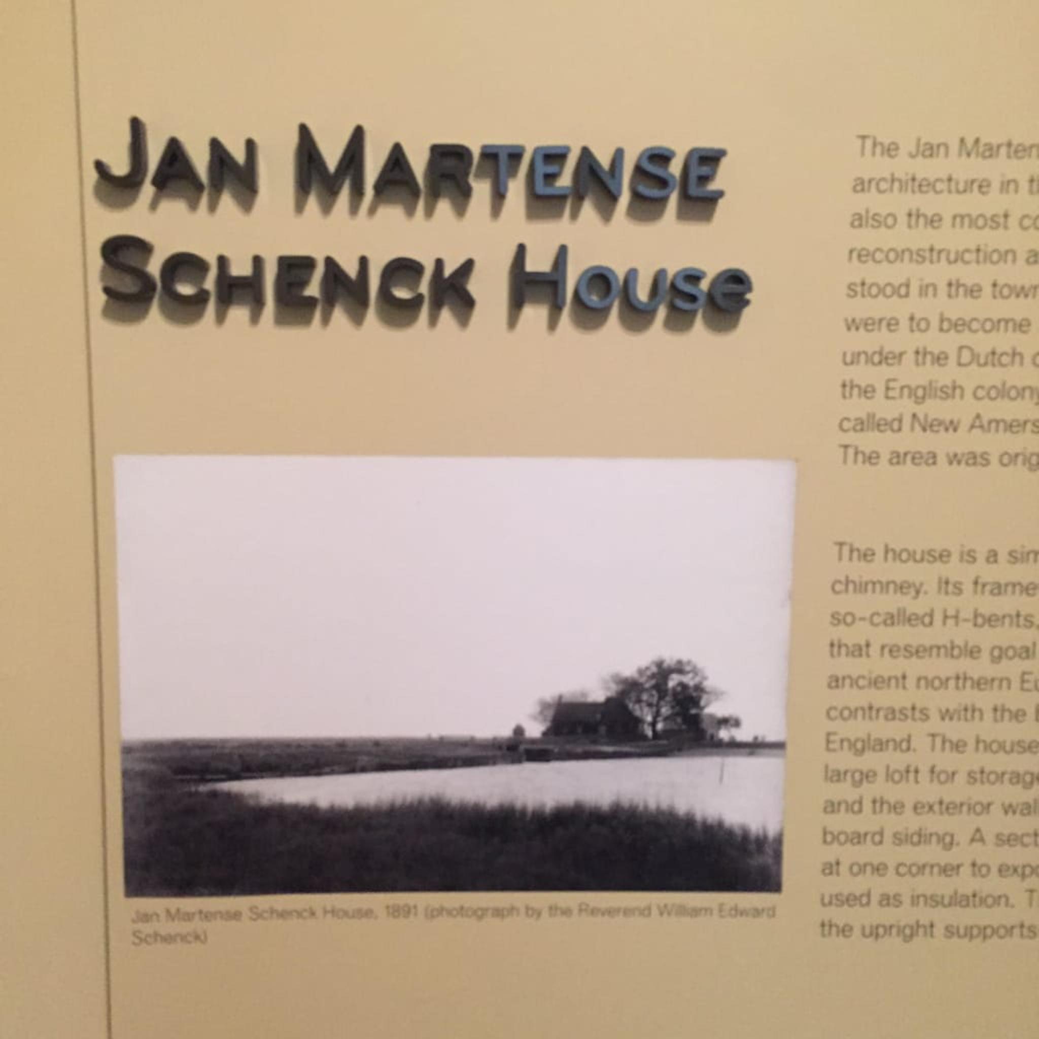 Jan Martense Schenck House (or Schenck-Crooke House), Flatlands ...