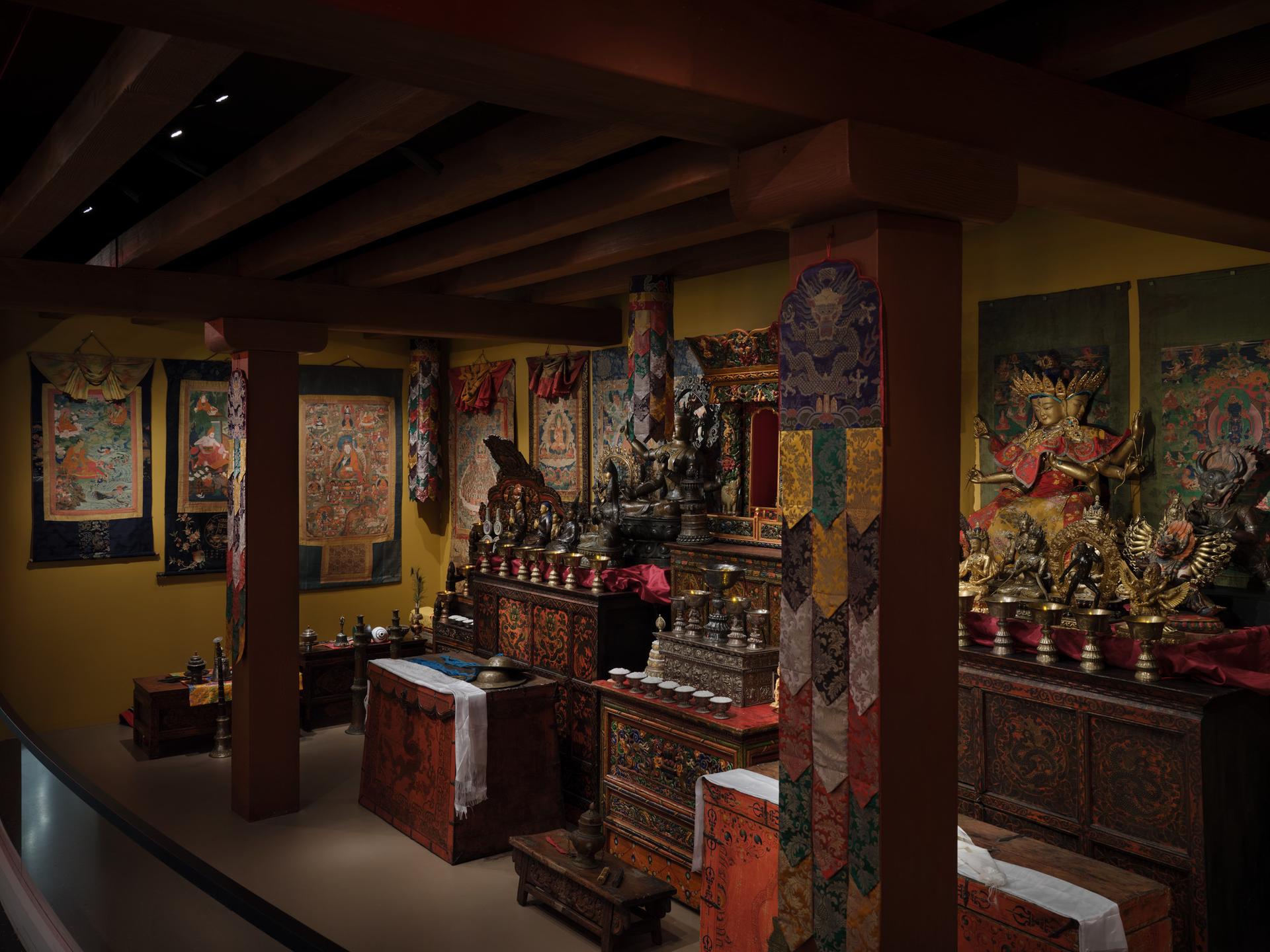 Rubin Museum Tibetan Buddhist Shrine Room · Brooklyn Museum