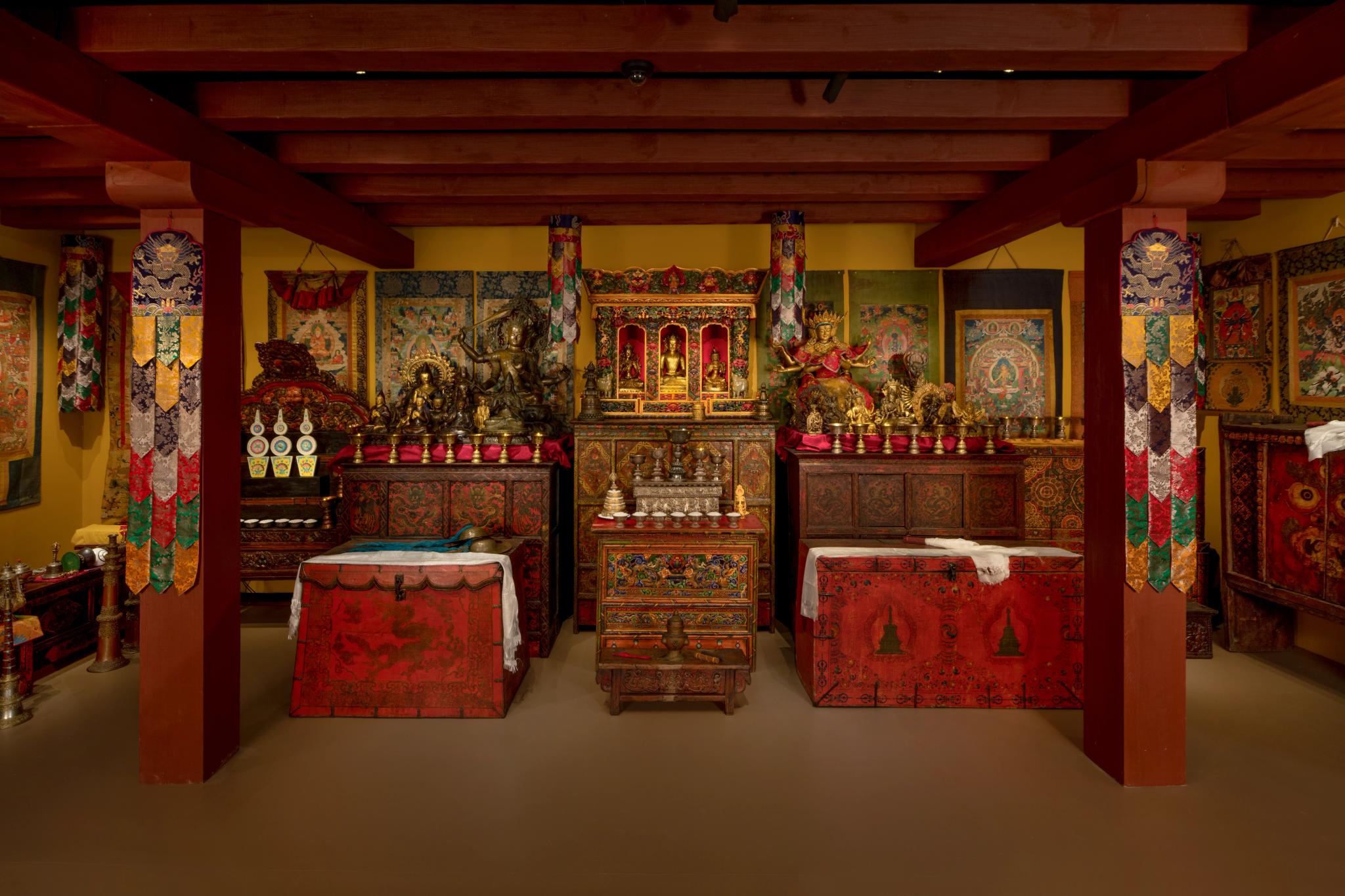 Rubin Museum Tibetan Buddhist Shrine Room · Brooklyn Museum
