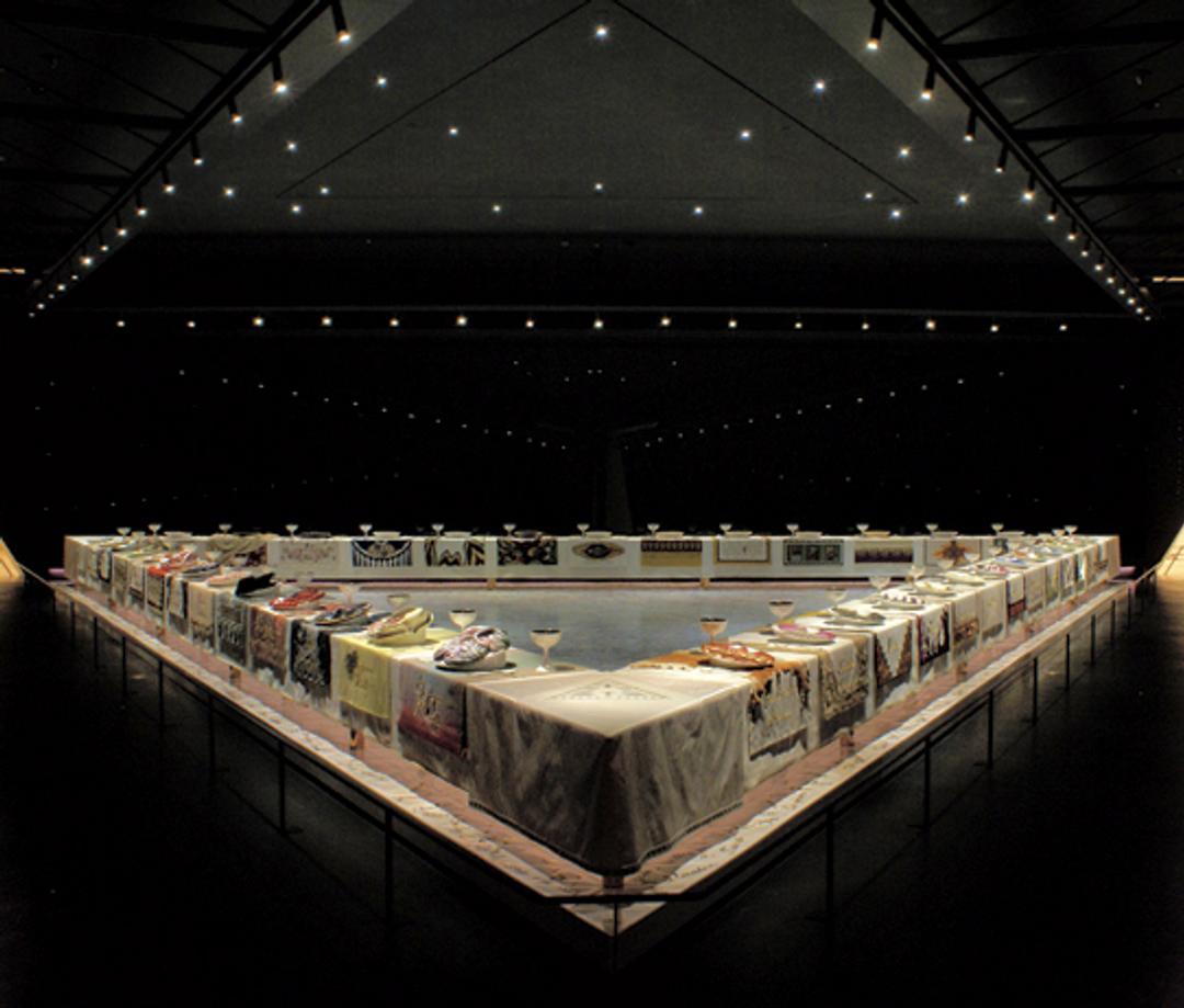 Components of The Dinner Party · Brooklyn Museum