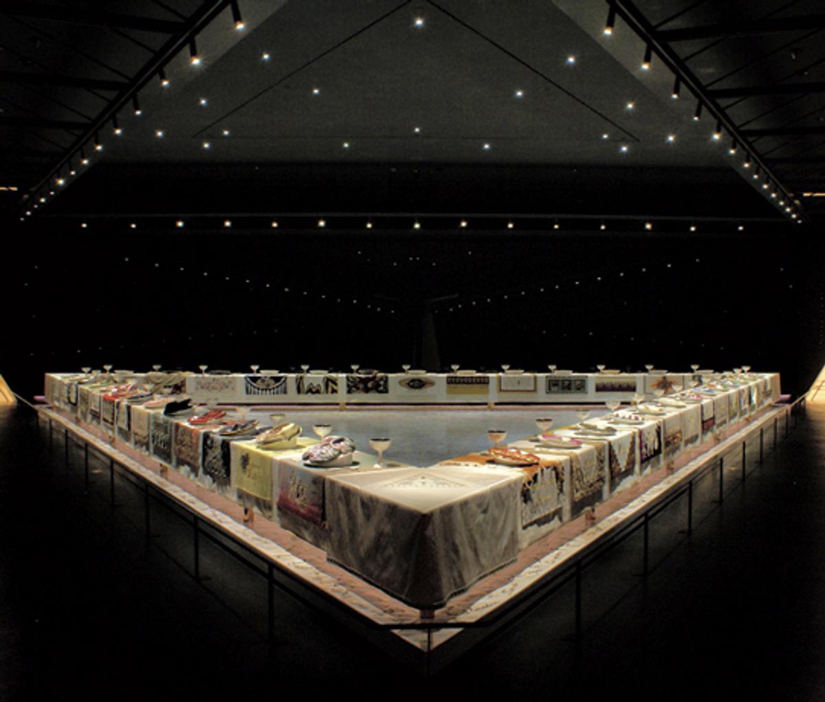 Components of The Dinner Party · Brooklyn Museum