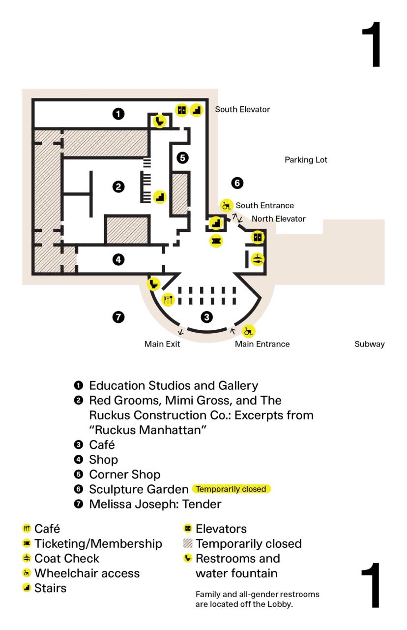 Museum map · Brooklyn Museum