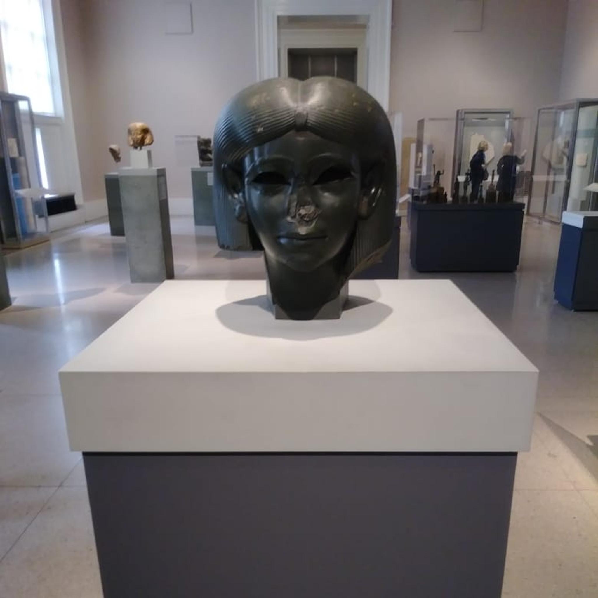 Head from a Female Sphinx · Brooklyn Museum