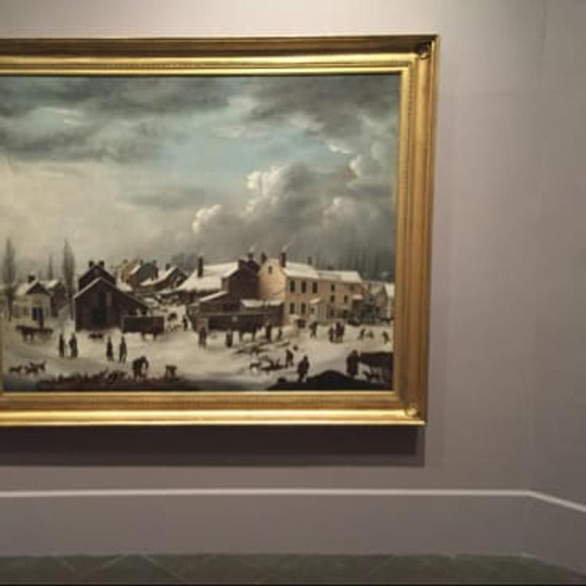Winter Scene in Brooklyn · Brooklyn Museum